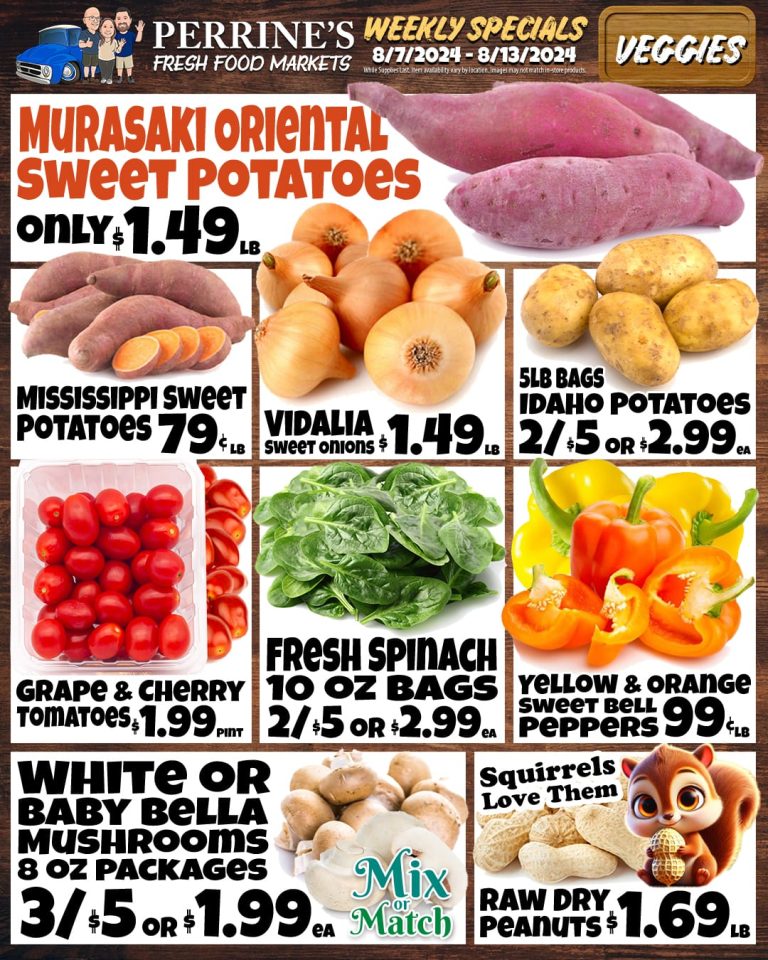 Perrine's Produce, Groceries, Meat, Seafood, Deli and Bakery - Perrine ...